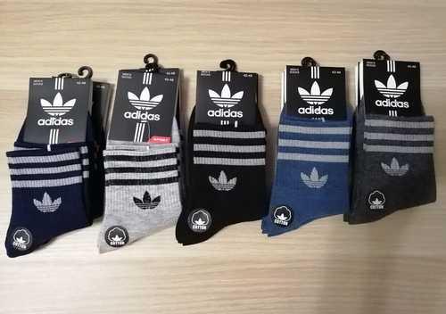 Носки мужские Adidas Адидас, 10пар