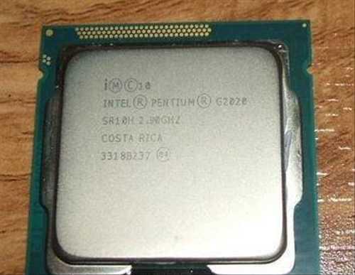 Pentium g2020. 2.9 ГГЦ. 2 ядра частота 2 ггц