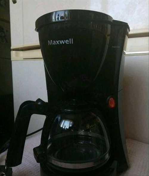Кофеварка Maxwell mw-1651bk