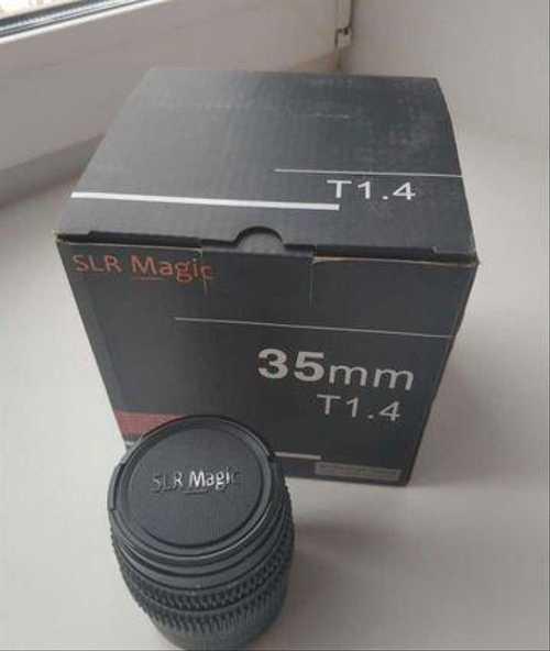 SLR Magic 35mm T1.4 cine II MFT