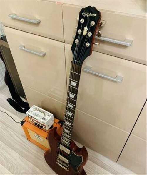 Гитара epiphone g 400 faded