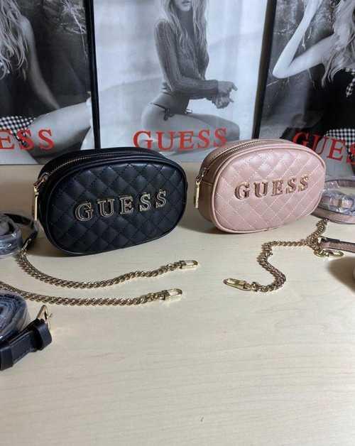 Кроссбоди + поясная сумка Guess оригинал