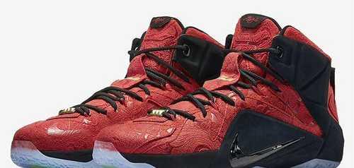 Кроссовки Nike LeBron 12 EXT Red Paisley’ 11,5 US
