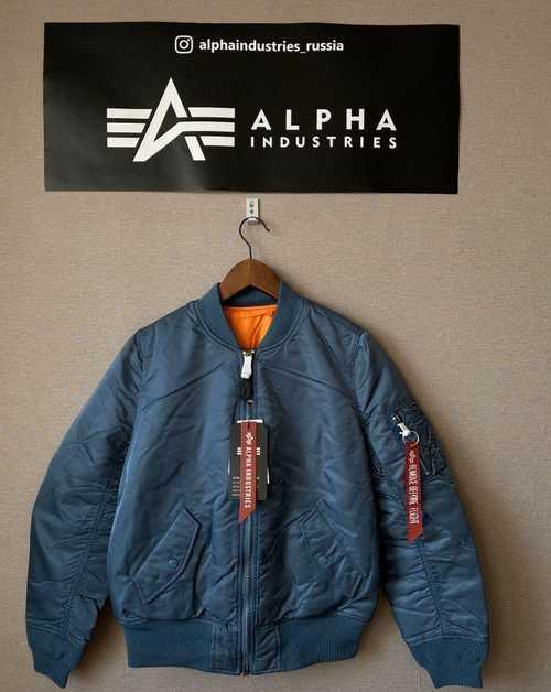Американский бомбер Alpha Industries новый оригина