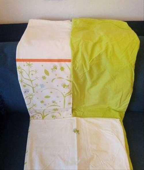 Комплект постельного белья для новорожденных Икеа
