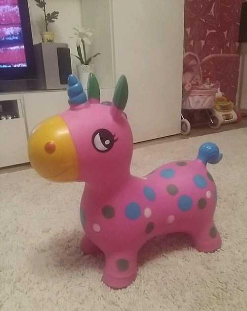 Игрушка прыгалка Единорожка ждёт свою малышку, нов