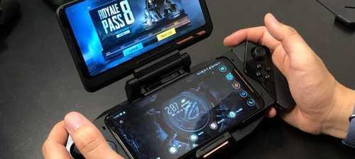 Asus rog phone II, twin view dock, kunai game pad