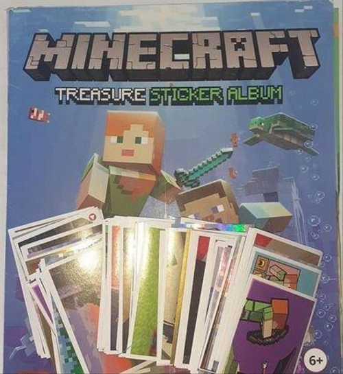 Наклейки Minecraft (Майнкрафт), Panini | Festima.Ru - Мониторинг объявлений