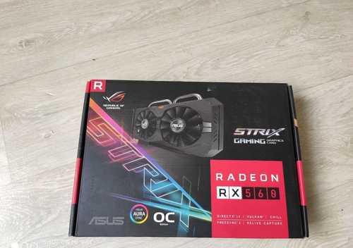 Видеокарта asus ROG strix 560