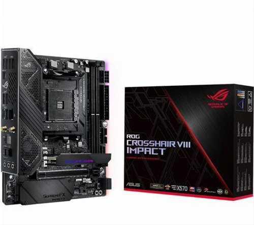 Мат.плата asus ROG crosshair viii impact X570