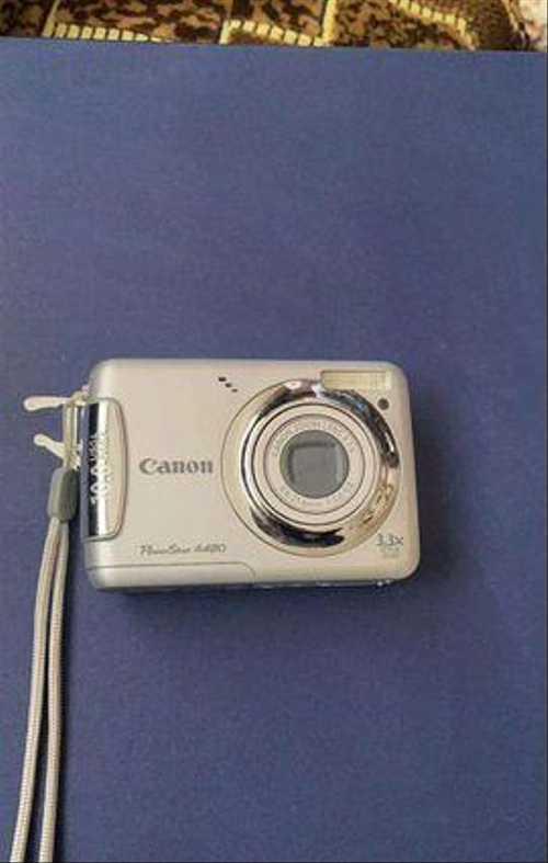 Компактный фотоаппарат canon а480