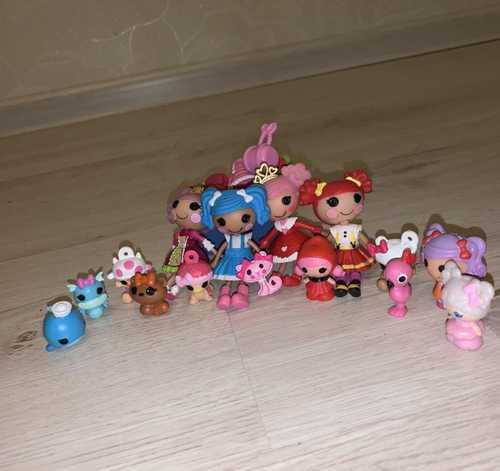 Лалалупси Lalaloopsy куколки(мини) и их животные