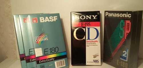 Видеокассеты basf panasonic sony Новые VHS