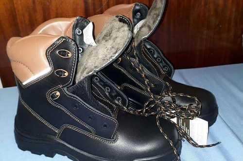 Ботинки кожаные «Капитан» техноавиа меховые 43 р