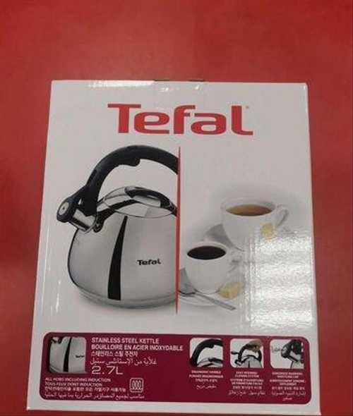 Новый чайник со свистком 2.7л Tefal K2481574