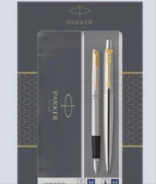 Подарочный набор Parker: перьевая + шариковая ручк