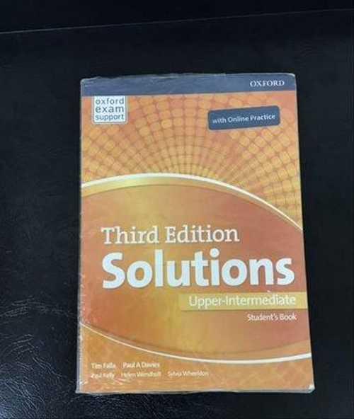 Solution upper intermediate 3rd edition keys. Upper Intermediate учебник. Solutions учебник по английскому. Solutions Upper Intermediate 3rd Edition. Солюшинс учебник.