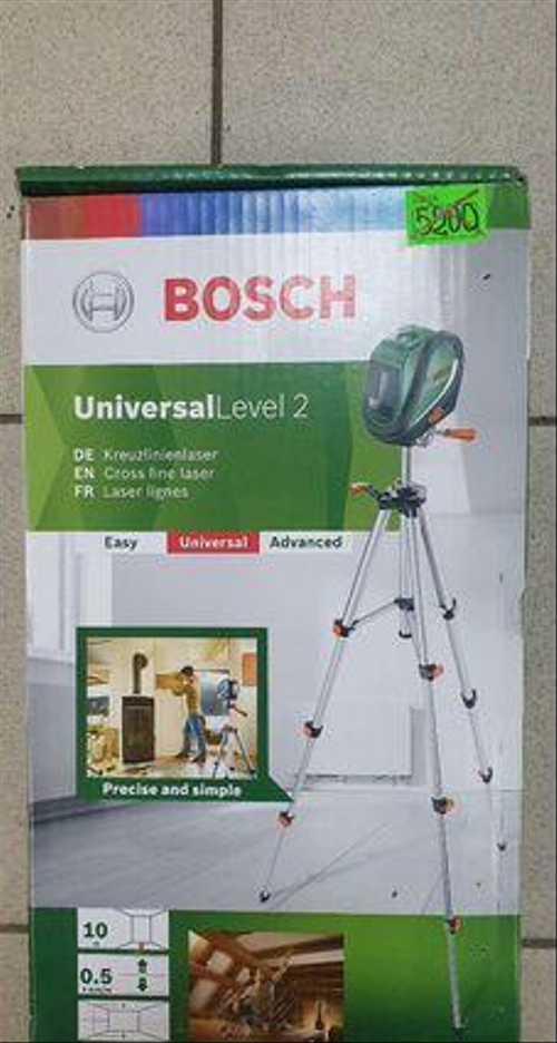 Лазерный уровень bosch Universal Level 2