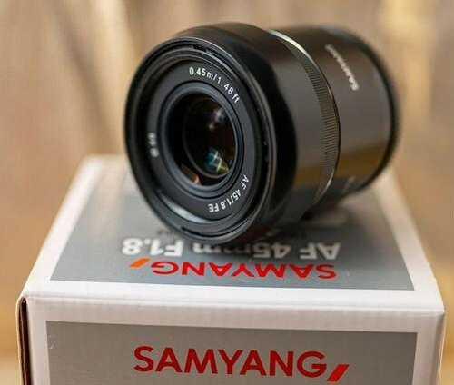 Samyang AF 45mm f/1.8 sony FE