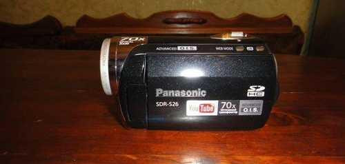 Panasonic SDR-S50 запись на карту, оптич. Zoom х78