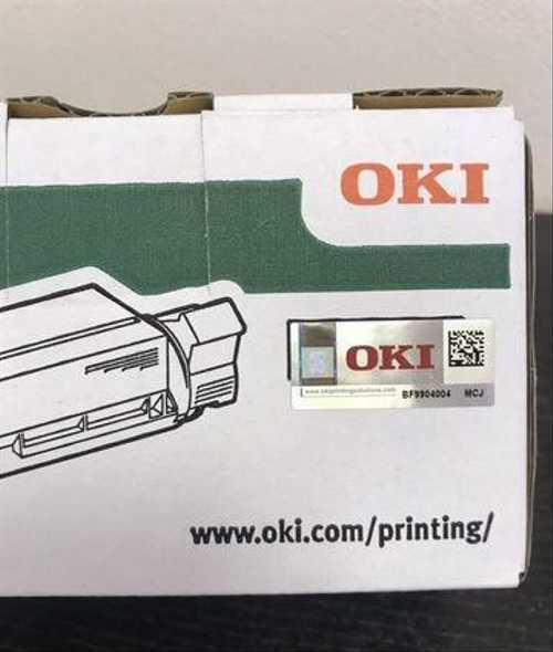 OKI оригинальный тонер-картридж p/n 45807120