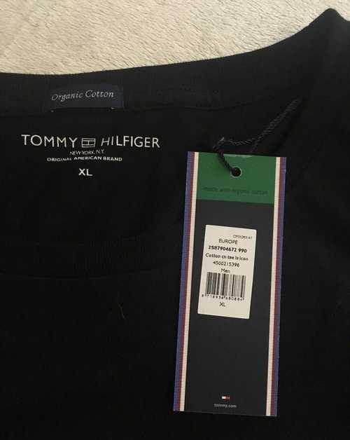 Лонгслив Tommy Hilfiger новый XL