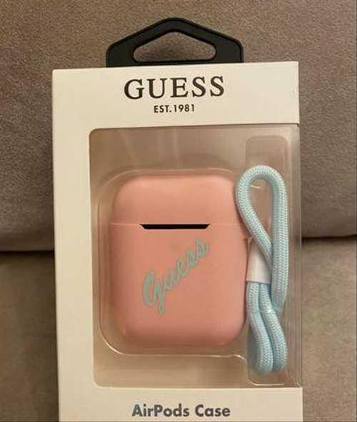 Чехол Guess для airpods - airpods 2