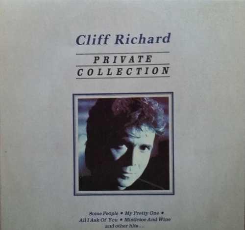 Виниловая пластинка Cliff Richard "Private Collect