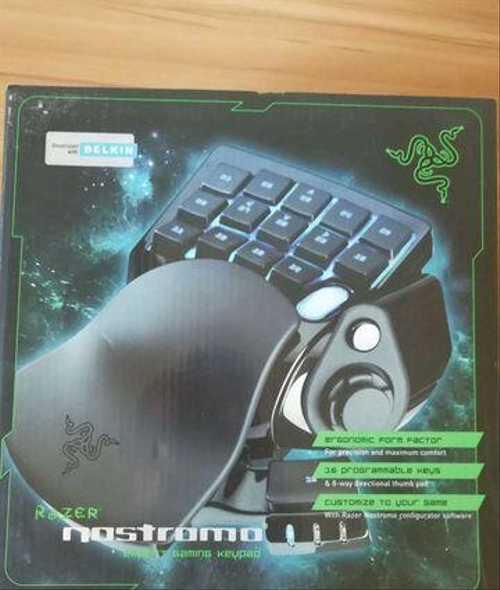 Кейпад Razer Nostromo gaming