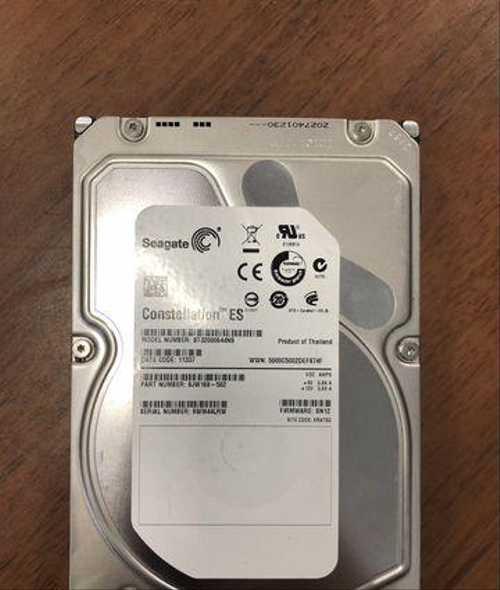 Жесткий диск Seagate Constellation ES.2 2TB