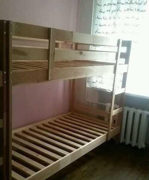 Двухэтажная деревянная кровать "Мидал"