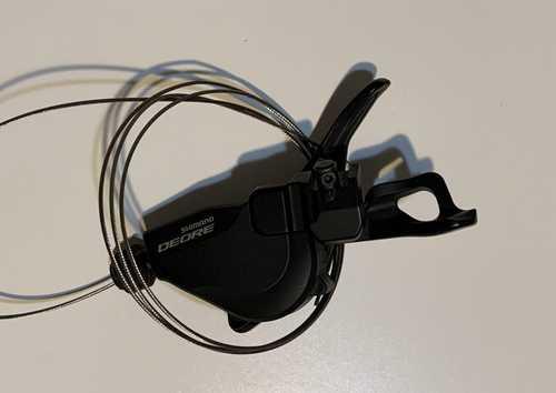 Передняя манетка с тросом 2-3 ск. Shimano SL-M610