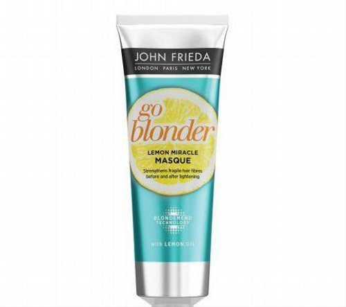Маска для волос John Frieda Go Blonder Lemon Miracle, Укрепляющая, 100 мл (2558702)