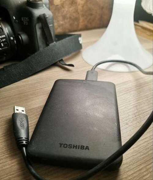Переносной жёсткий диск Toshiba 500гб