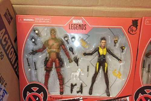 Набор фигурок Marvel Legends Deadpool and Negasoni