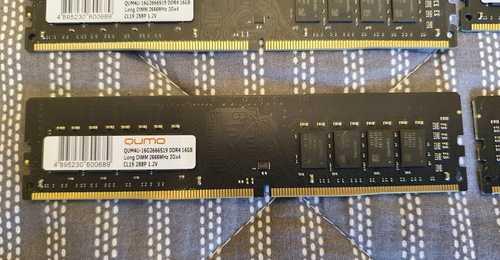 Оперативная память 16Gb qumo DDR4 dimm