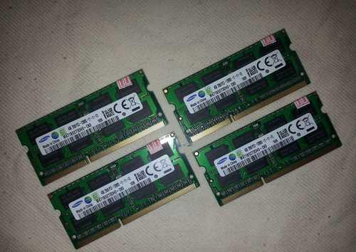 DDR3 DDR3L 1333/1600 для ноутбука 4Gb 8Gb 16Gb