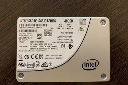SSD Intel D3-S4610 SATA