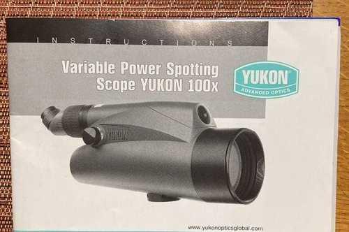 Подзорная труба Yukon 6 100