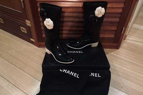 Сапоги резиновые Chanel
