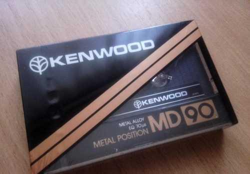 Аудиокассеты kenwood MD 90 1982 metal japan market