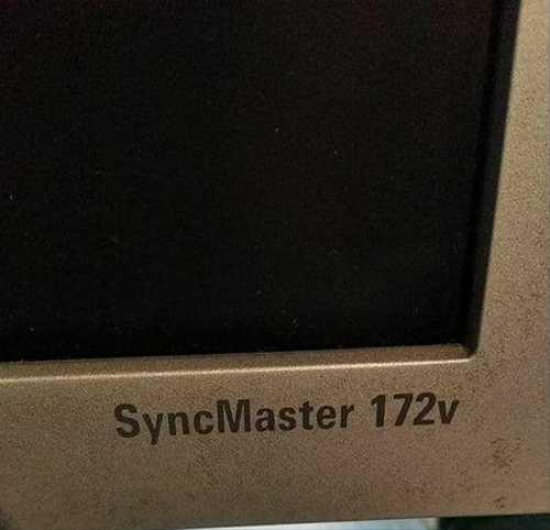 Монитор самсунг SyncMaster 172v