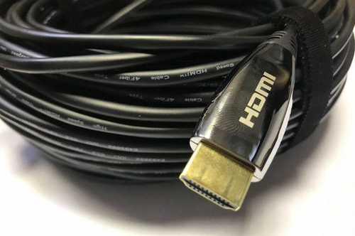 Hdmi кабель 50м, 75м, 100м v.2.0 оптоволоконный