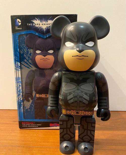 BearBrick Dark in The Knight Batman