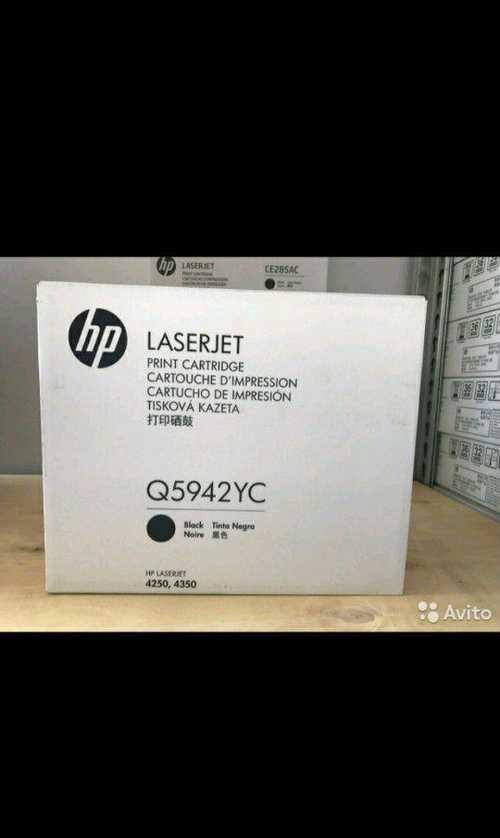 HP Q5942YC Оригинальные картриджи