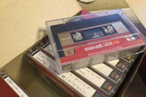 Аудиокассета золотой хром Maxell UD II 46