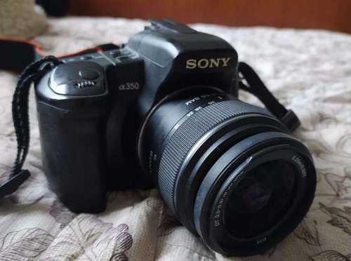 Зеркальный фотоаппарат sony a350