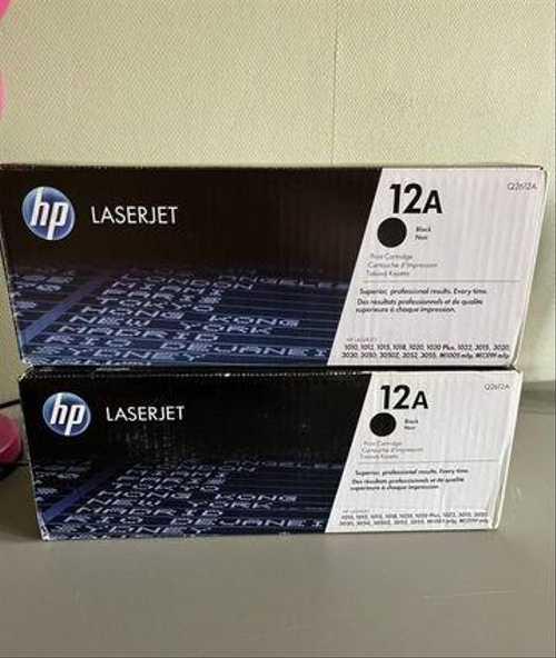Картридж HP LaserJet, Черный 12А (Q2612A)