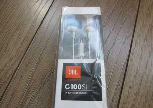 Наушники JBL C100SI белые