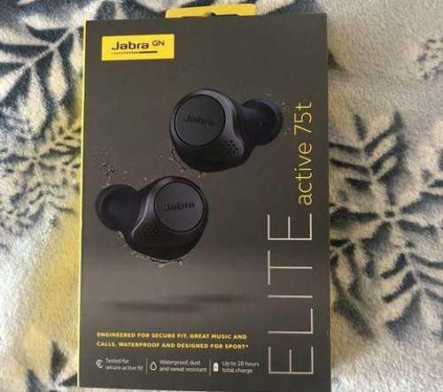 Беспроводные наушники Jabra Elite 75t